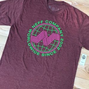 Neff | Shirts | Neff Company Worlwide Since 202 Mens Retro Tee | Poshmark